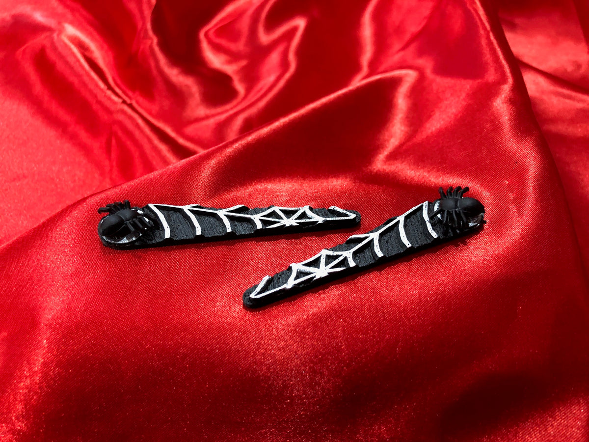 The Munsters "Scary Spiders" flipper bats custom Mod! – The Mod Couple