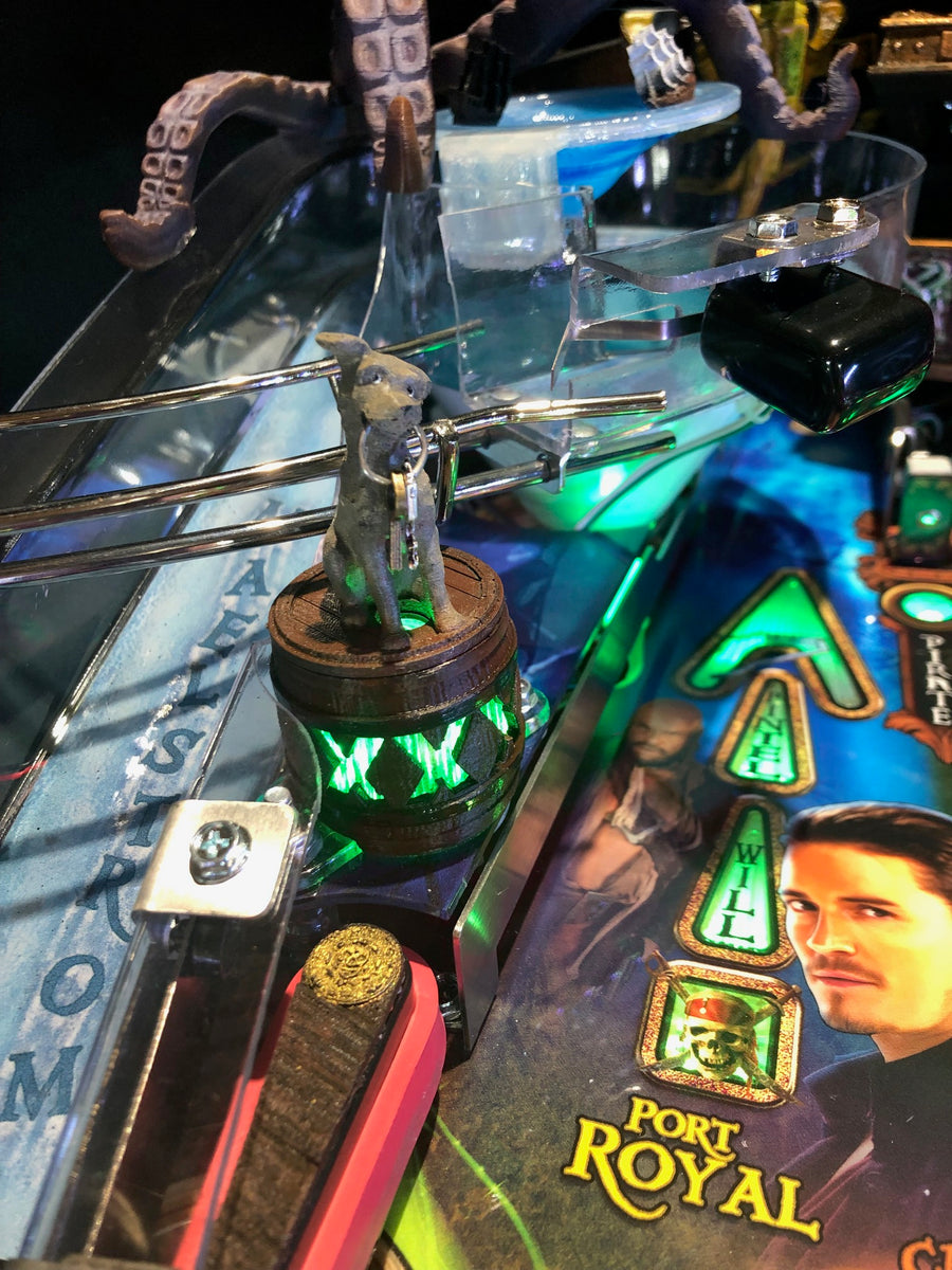 JJP Pirates of the Caribbean "Jailhouse Dog" custom powder keg flasher ...